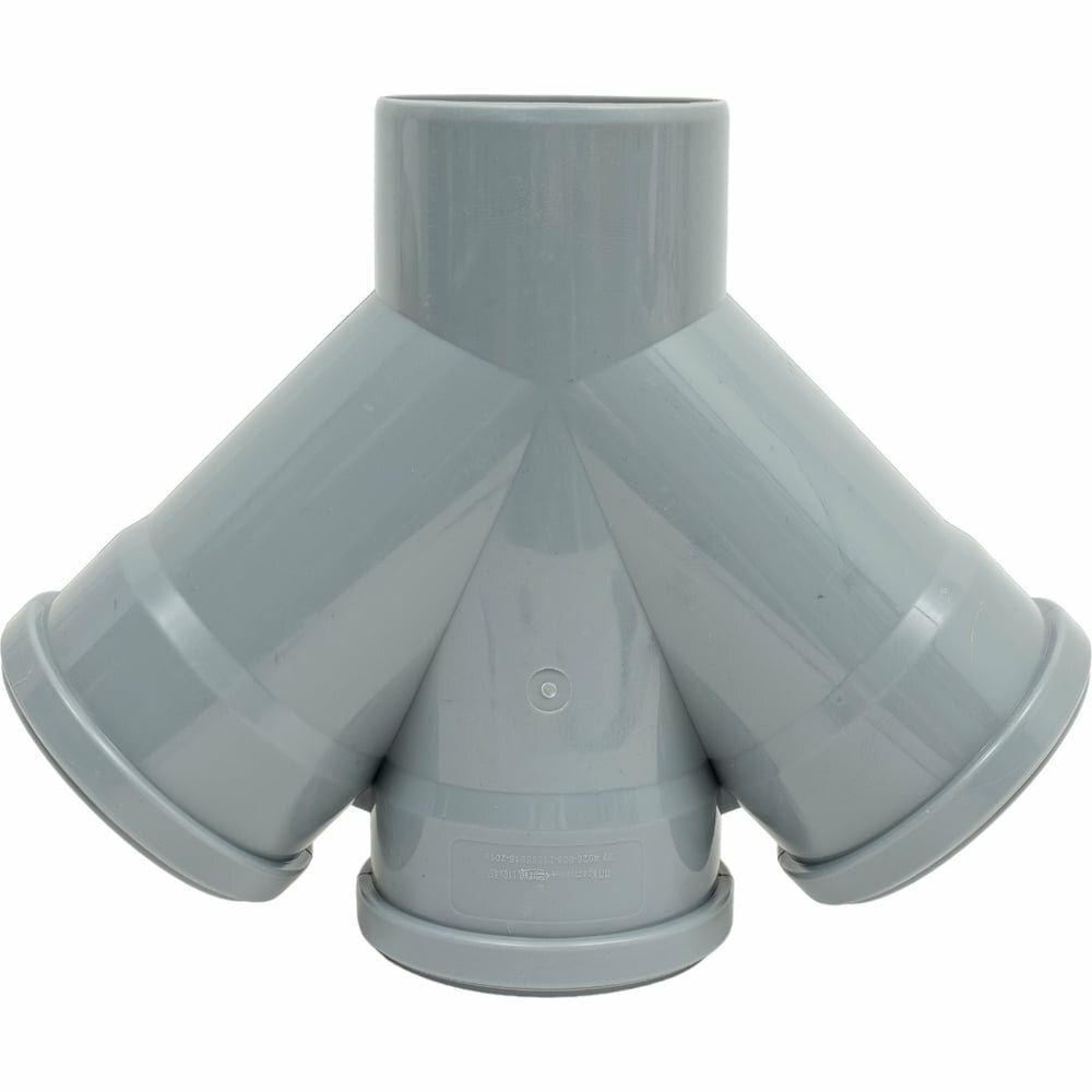 Крестовина VALFEX 110/110/110x45, внутренняя канализация 27111110