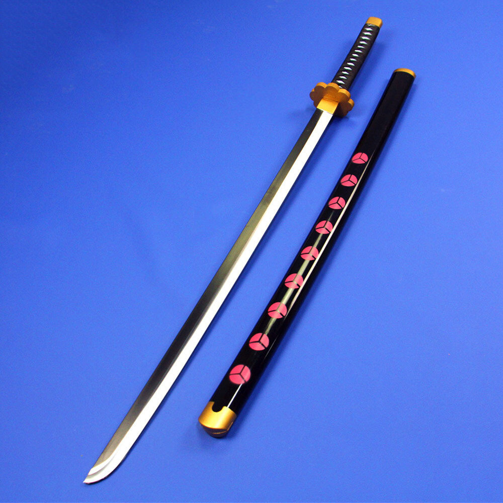 Горячая продажа детского резинового меча для косплея, японский PU резиновый меч Demon Slayer, Танджиро Камадо, не заточенный