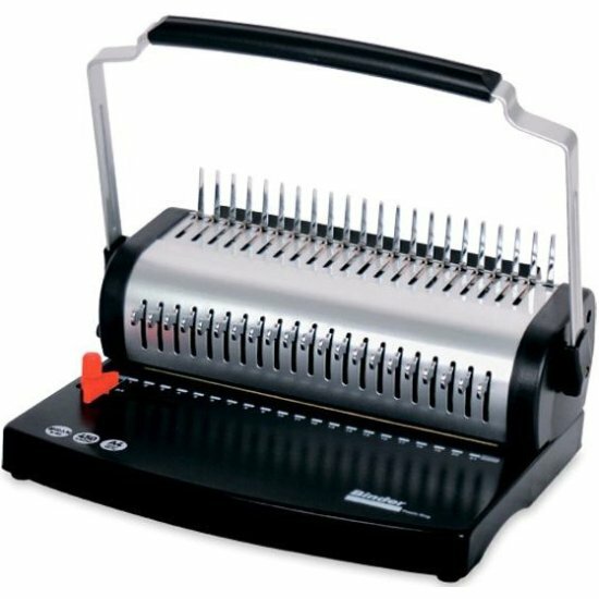 Переплетчик Office Kit B2121 A4/перф.20л. сшив/макс.500л./пластик. пруж. (6-51мм)