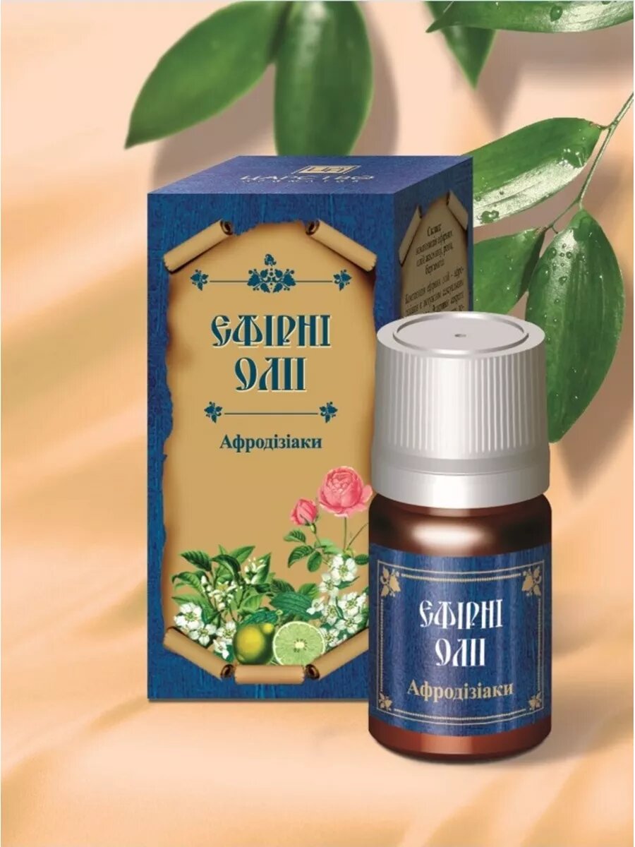 Композиция масел "Афродизиак2" 5 мл, для ароматерапии, (Царство ароматов)