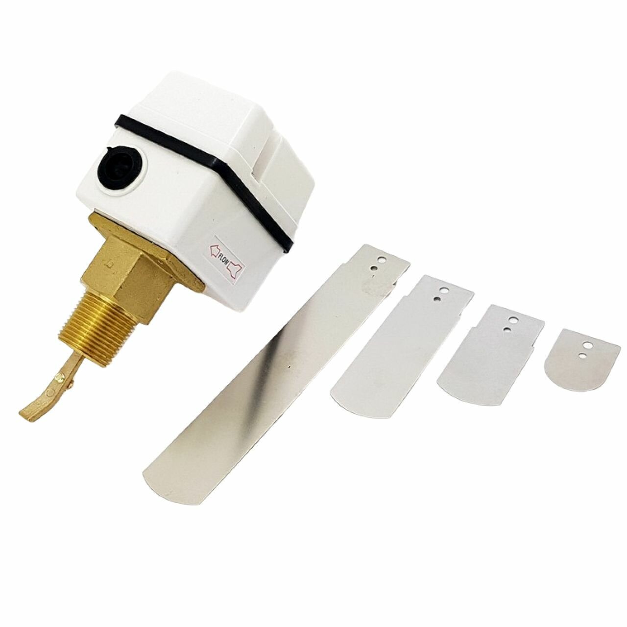 Герметичное реле протока из латуни TECHNO GP-3 для воды, до 250В, присоединение 1" - 11 NPT 940320