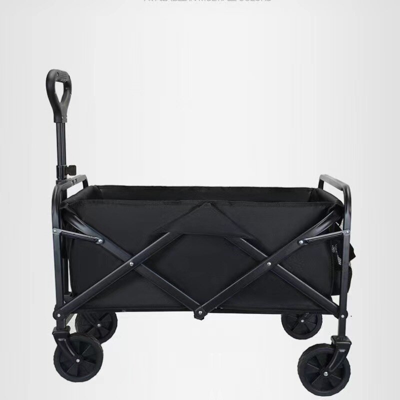 Уличная тележка для кемпинга, артефакт, тележка для покупок, пикниковая ручная тележка, складная, легкая, портативная, тянущаяся, складная