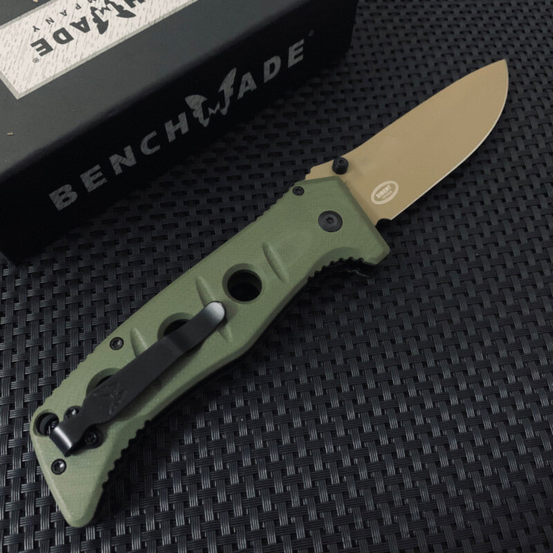 Складной нож Benchmade Butterfly -174.999999999% off с ручкой G10, высокая твердость, тактический складной нож для активного отдыха, EDC инструмент, маленький нож