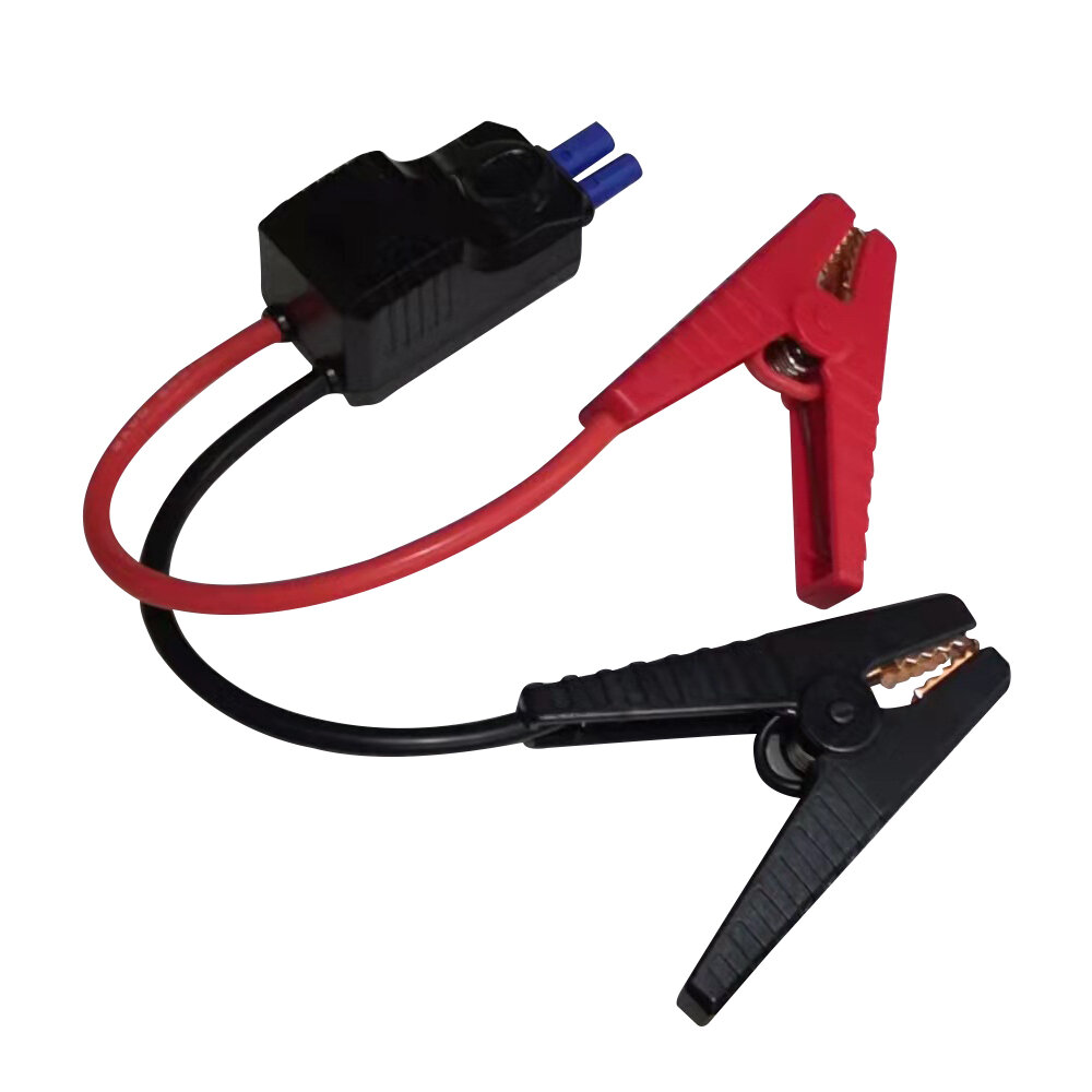 Кабельные Зажимы: 350 мм Легкие для Дорожных Аварий Безопасные Крокодиловые Зажимы - Прочные Металлические Конструкции Пусковые Клеммы Аккумулятора for Автомобилей и Портативных Пусковых Устройств