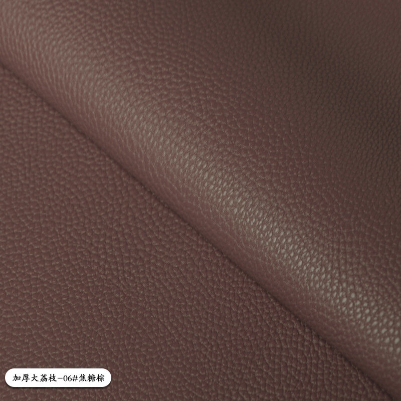 Утолщенная большая ткань из искусственной кожи с текстурой личи, мягкая кожа для диванов, материал для обуви, имитация искусственной кожи от фабрики