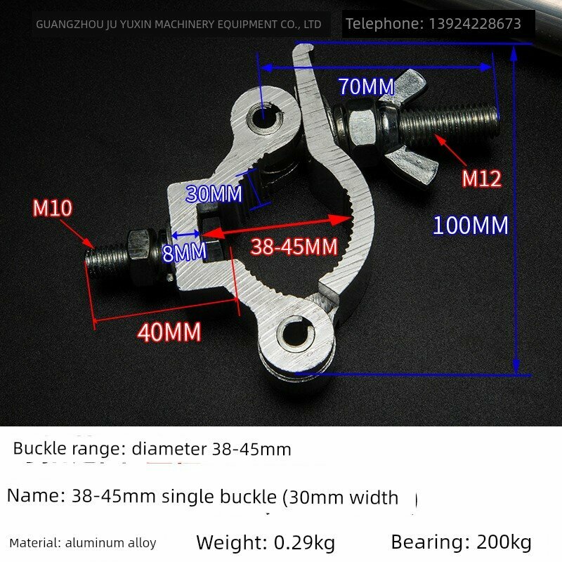 Крепления для строительных лесов, универсальные поворотные крепления из алюминиевого сплава, крюковые крепления,