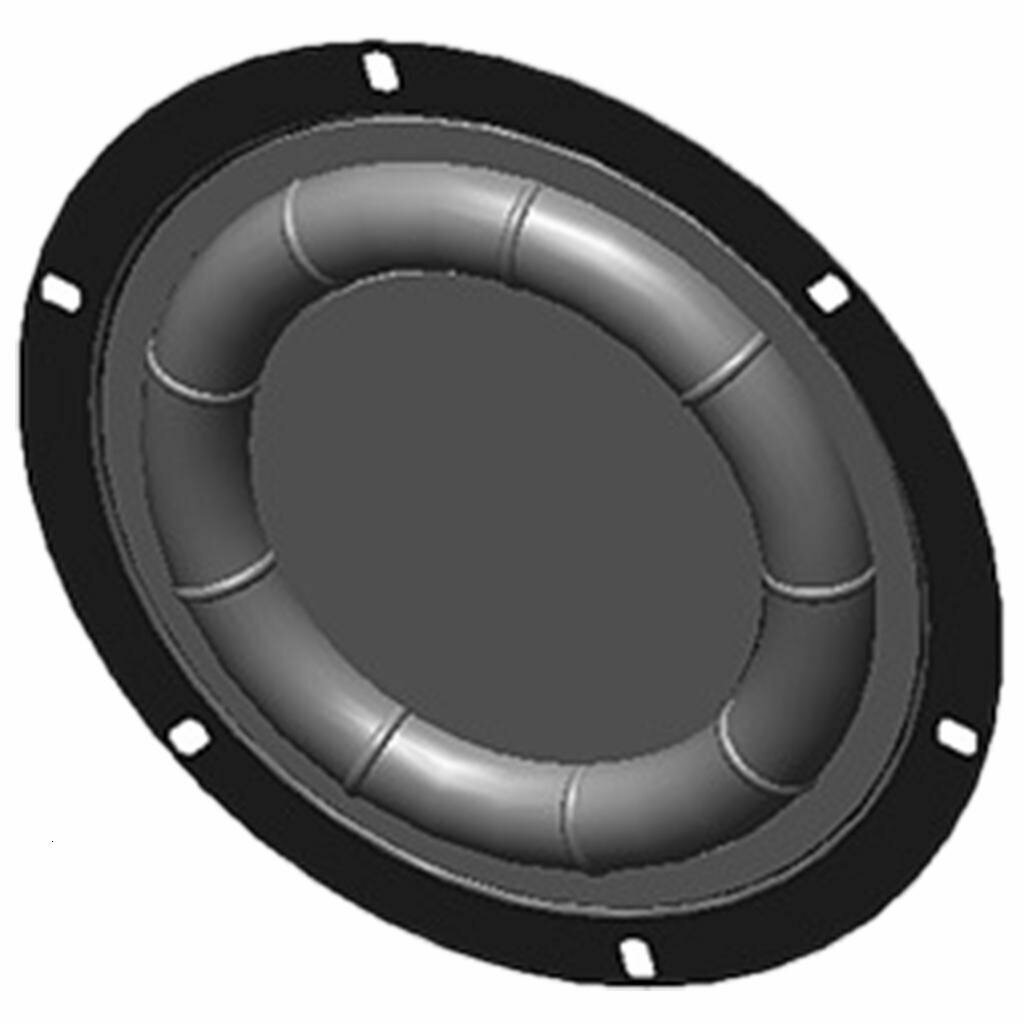 Диафрагма динамика из резины для басов, 6,5 дюймов