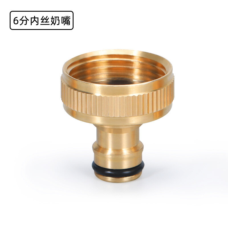 Трансграничные горячие продажи садовый ирригационный разъем 3/4 латунный шаровой клапан типа Y шунт соска разъем