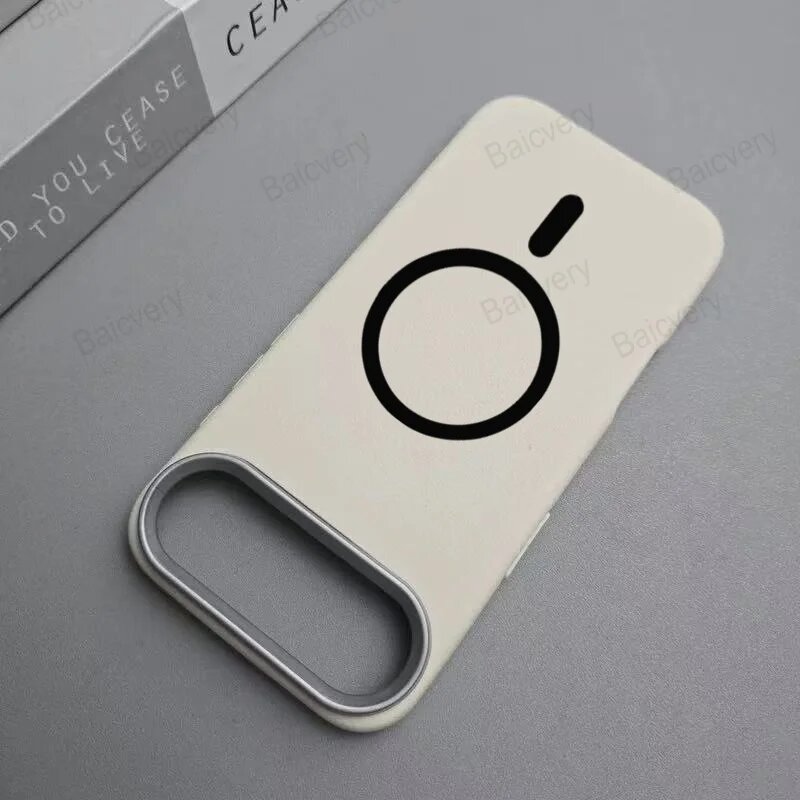 Белый чехол Tecno Spark Slim из ТПУ с магнитной наклейкой