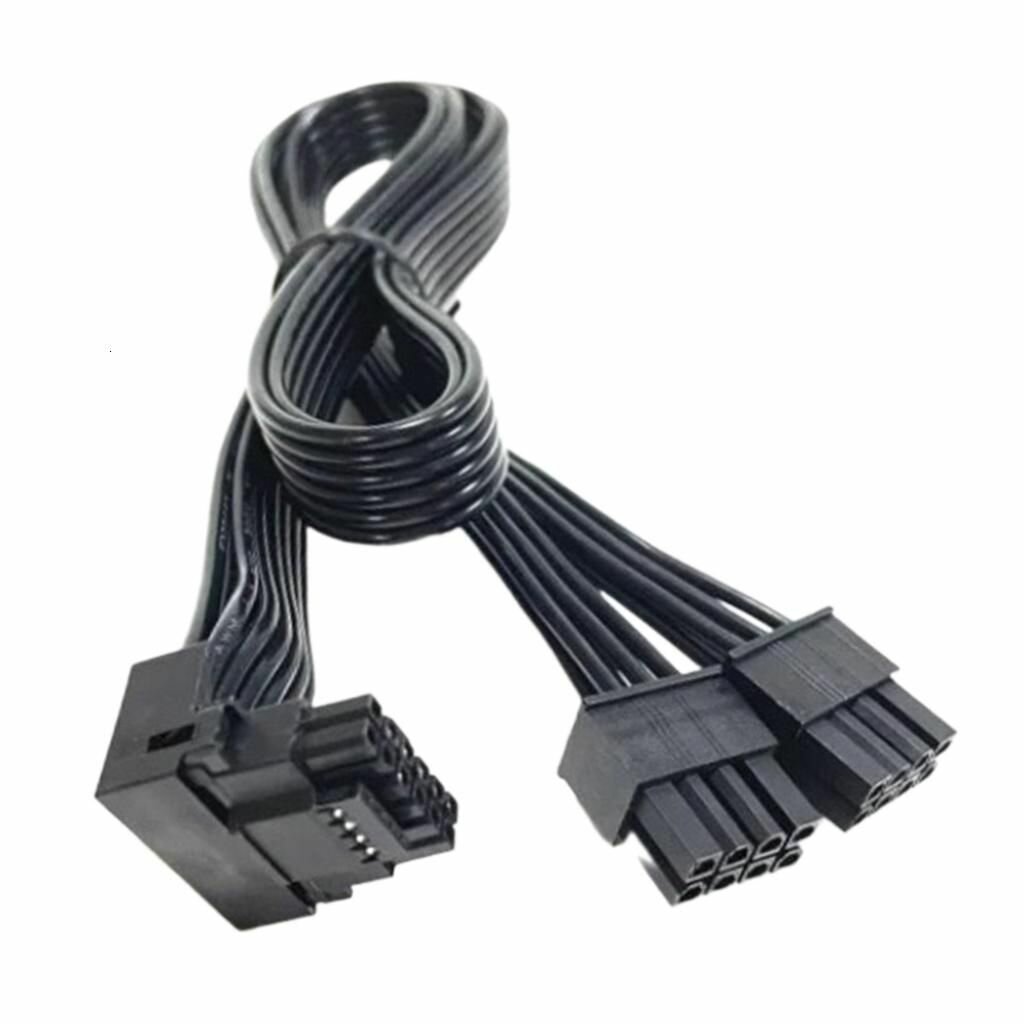 2x 8Pin Male на 12VHPWR PCIE5.0 16Pin кабель питания для RTX40, 50cm