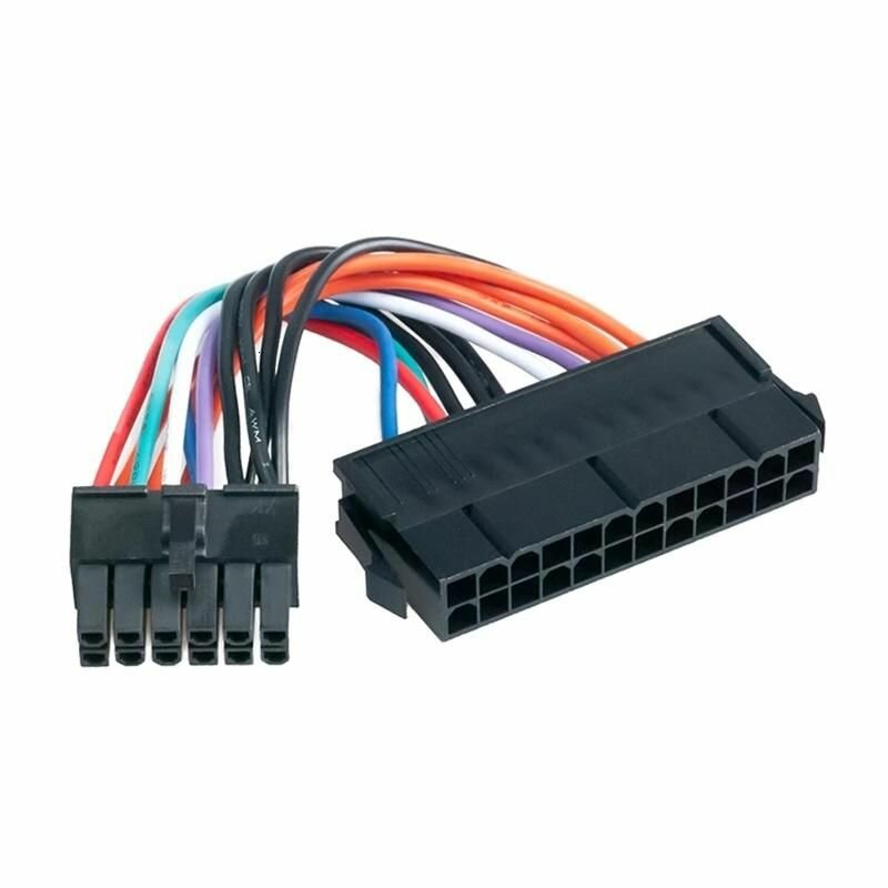 10cm адаптер кабеля питания 24 Pin to 12 Pin