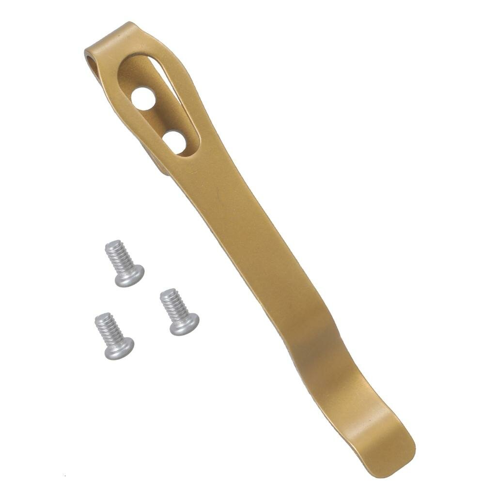 Металлический зажим с фиксатором для тактического снаряжения, Золото