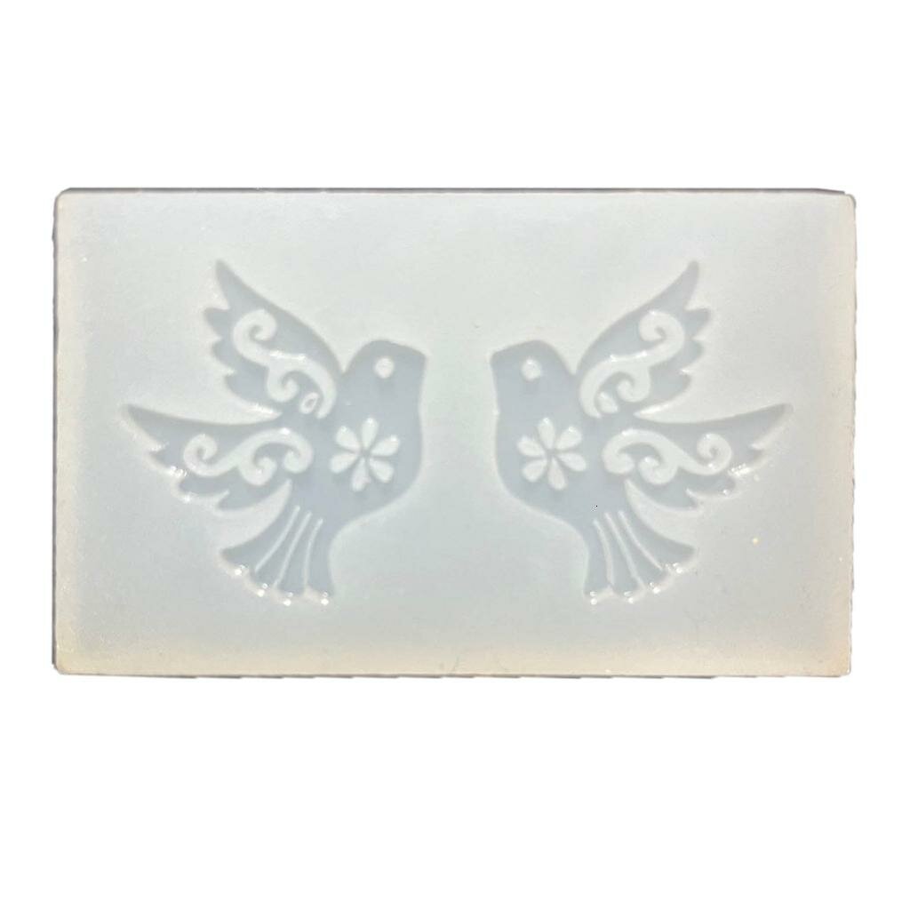 Силиконовая форма для ювелирных изделий, голубь