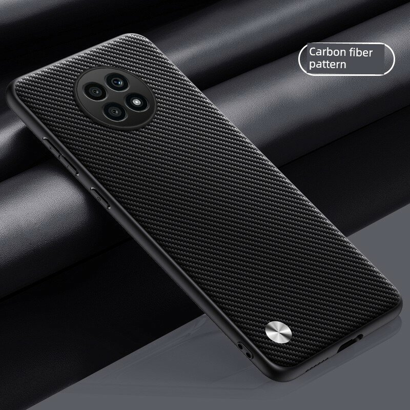 Матовый чехол для Honor X30, текстура углеродного волокна, защита от царапин и полная защита