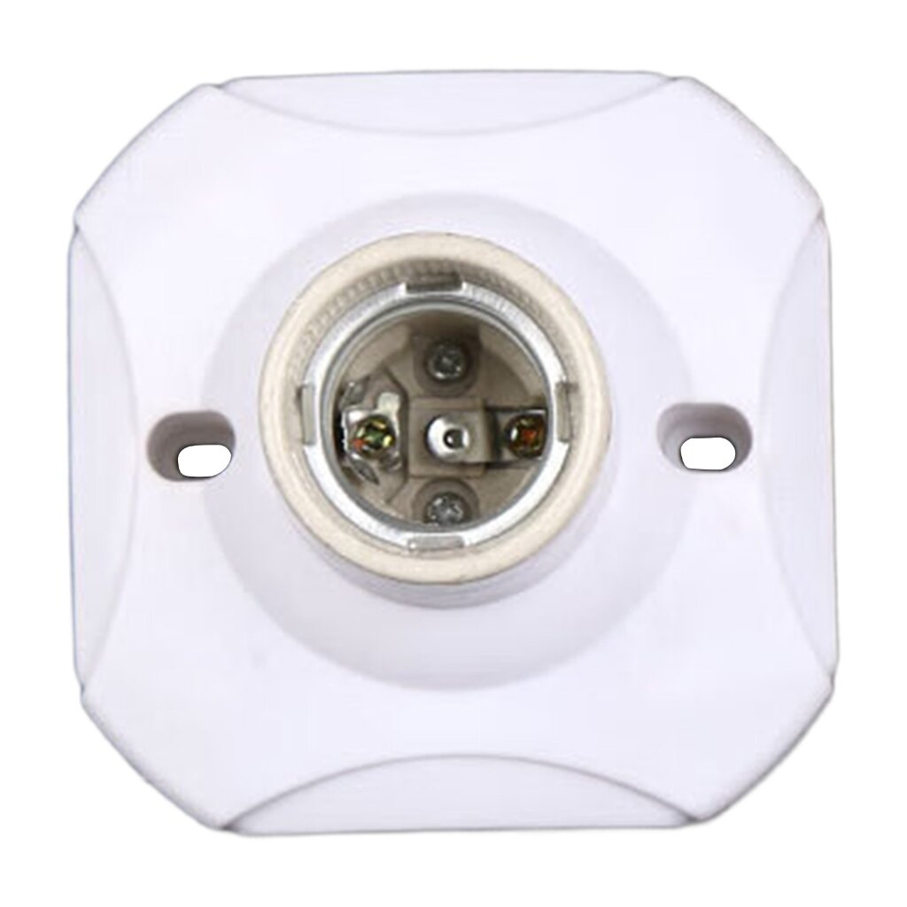 Керамический патрон E27 с огнестойким корпусом из PC для домашнего освещения