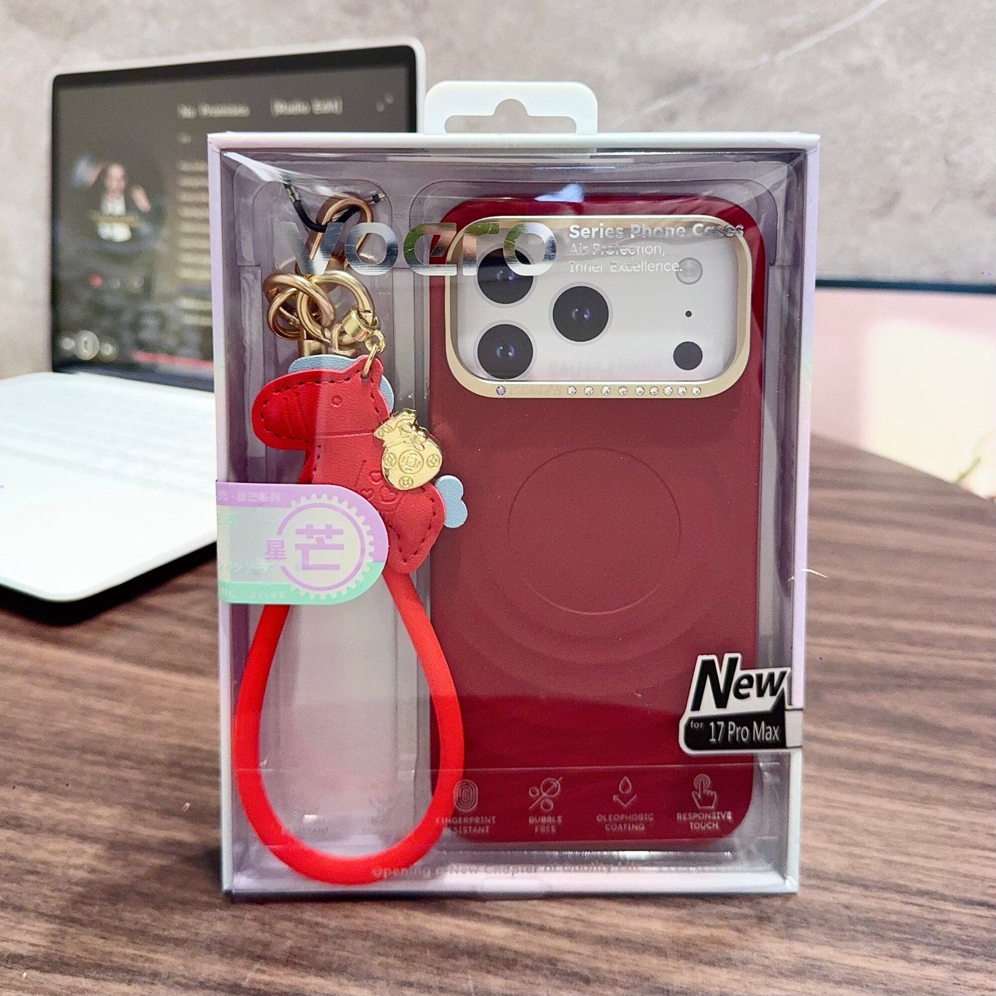 Чехол для Apple iPhone 17 Pro / Айфон 17 Про, soft touch, чехол-кардиомонитор, поликарбонат (PC), защита камеры, ударопрочный, усиленные углы, Apple, Apple iPhone 17 Pro, red,