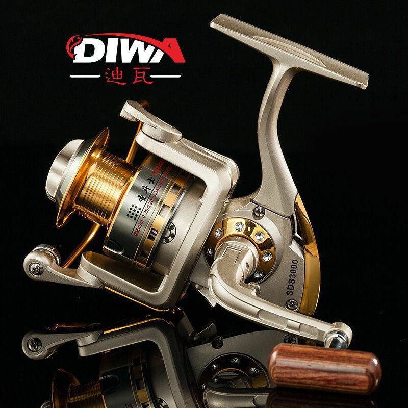Катушка для рыбалки DIWA Saint Seiya с металлической головкой, морская катушка, спиннинговая катушка, катушка для ловли на приманку, кастинговая катушка