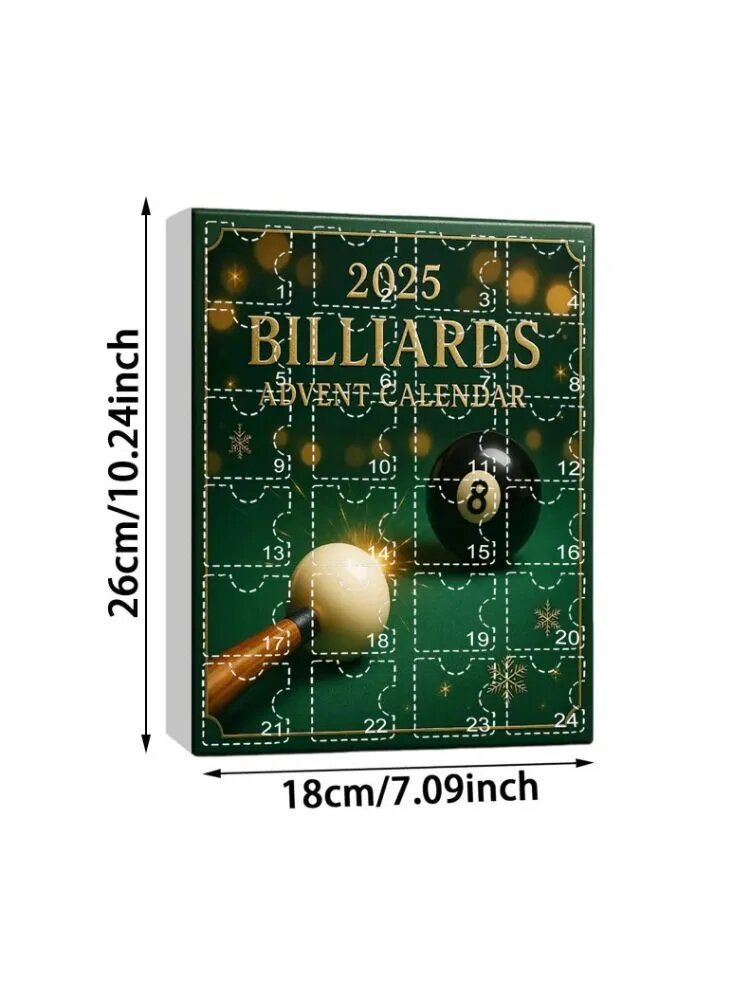 Адвент-календарь Rock Around The Guitar Advent Calendar 2025 для друзей с 24 днями сюрпризов из акрила — фото 1