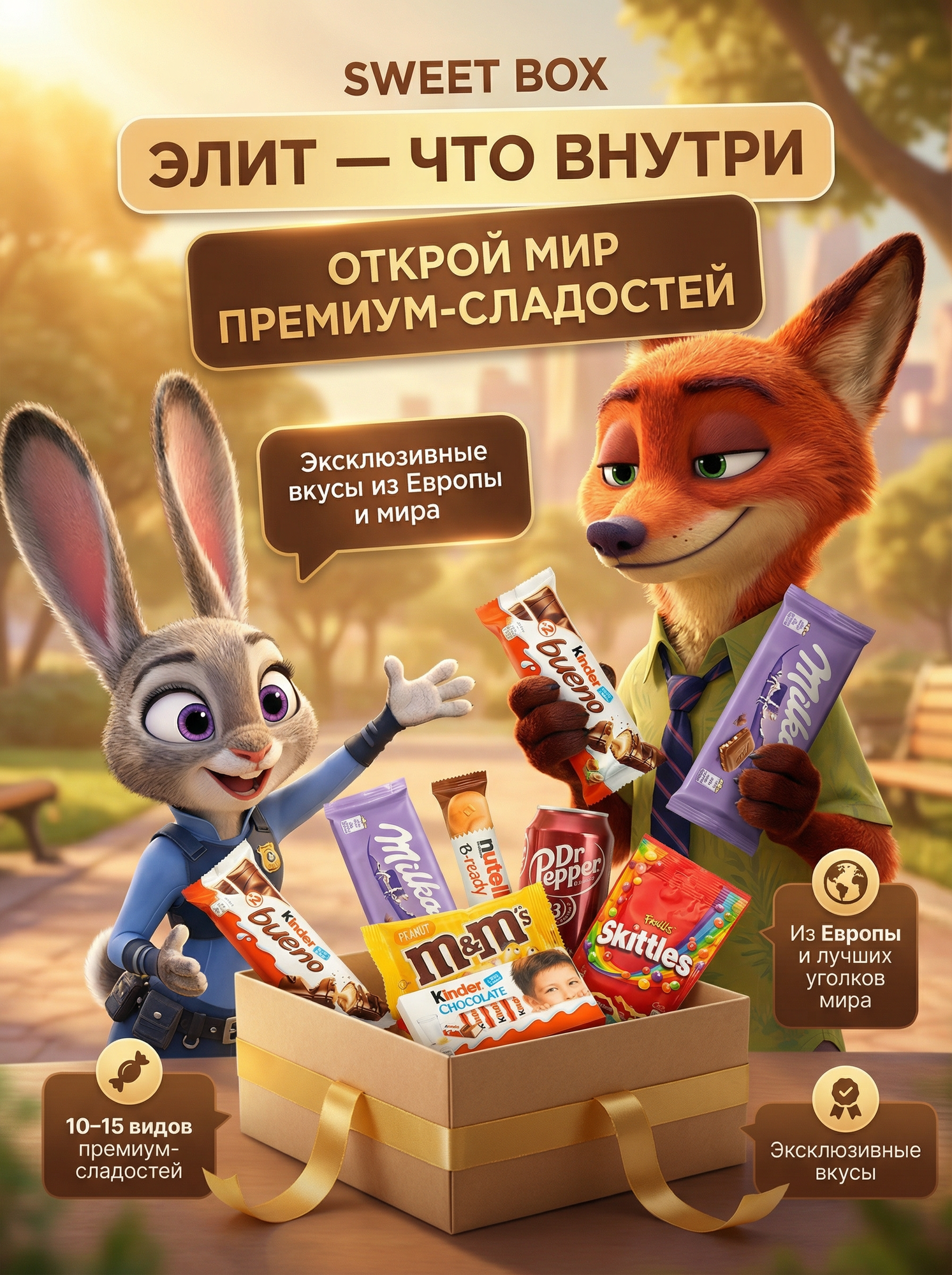 Sweet Box Elite: Эксклюзивные десерты для ценителей изысканного вкуса