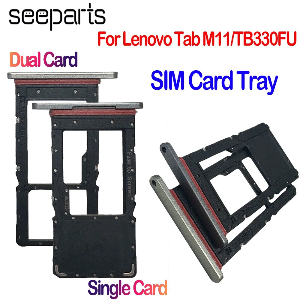 Держатель лотка SIM-карты Lenovo Tab M11 Gray