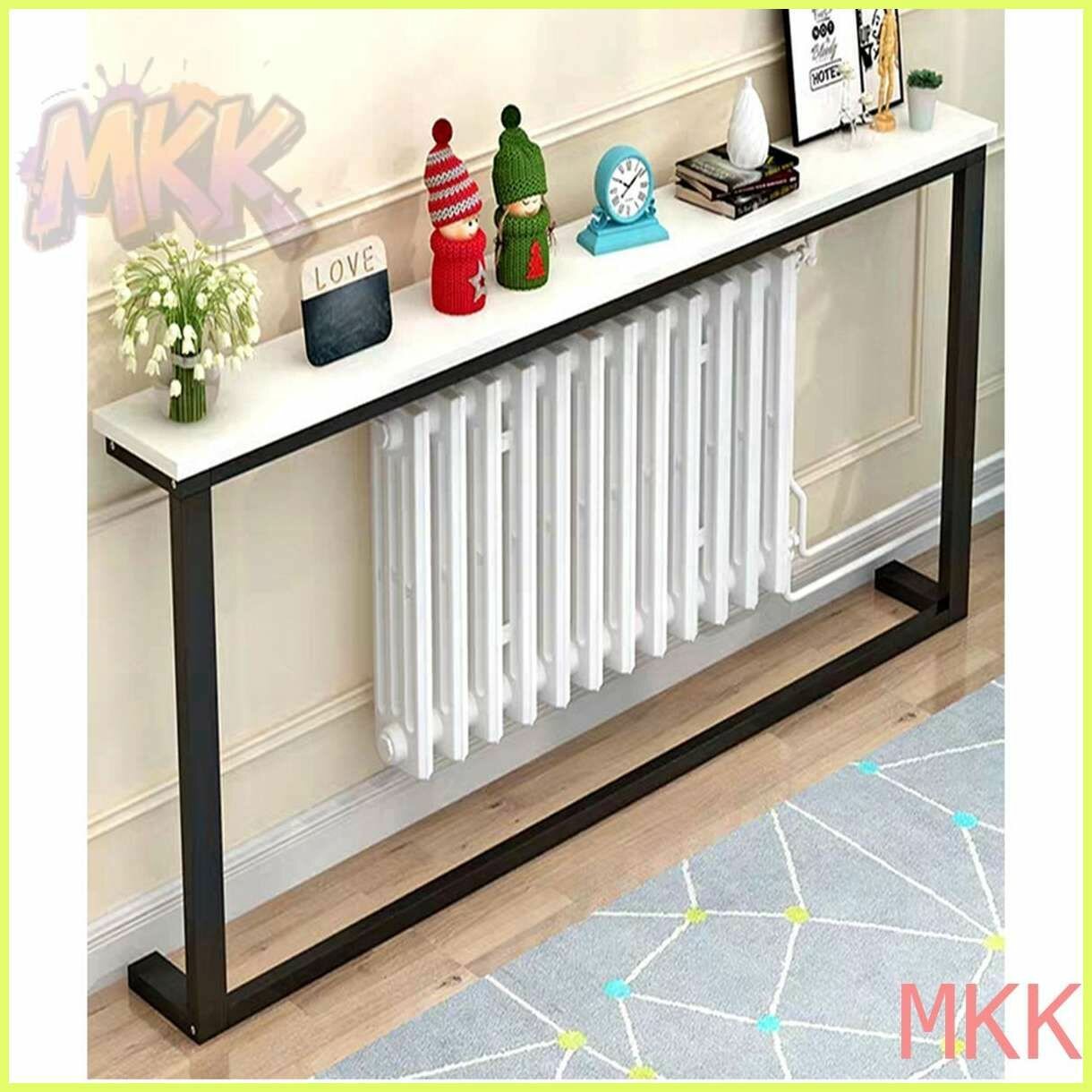 Полка для хранения за диваном, компактная подвесная органайзер в стиле лофт, простая установка, универсальный металлический дизайн косметики, книг и всяких мелочей