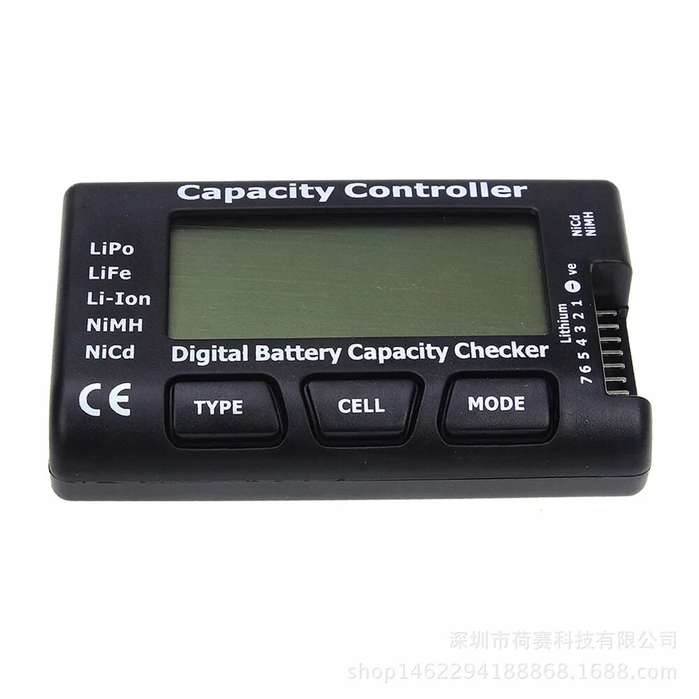 Балансировщик батареи Контроллер емкости Тестер CellMeter-7 LiPo LiFe Li-Fe Li-I