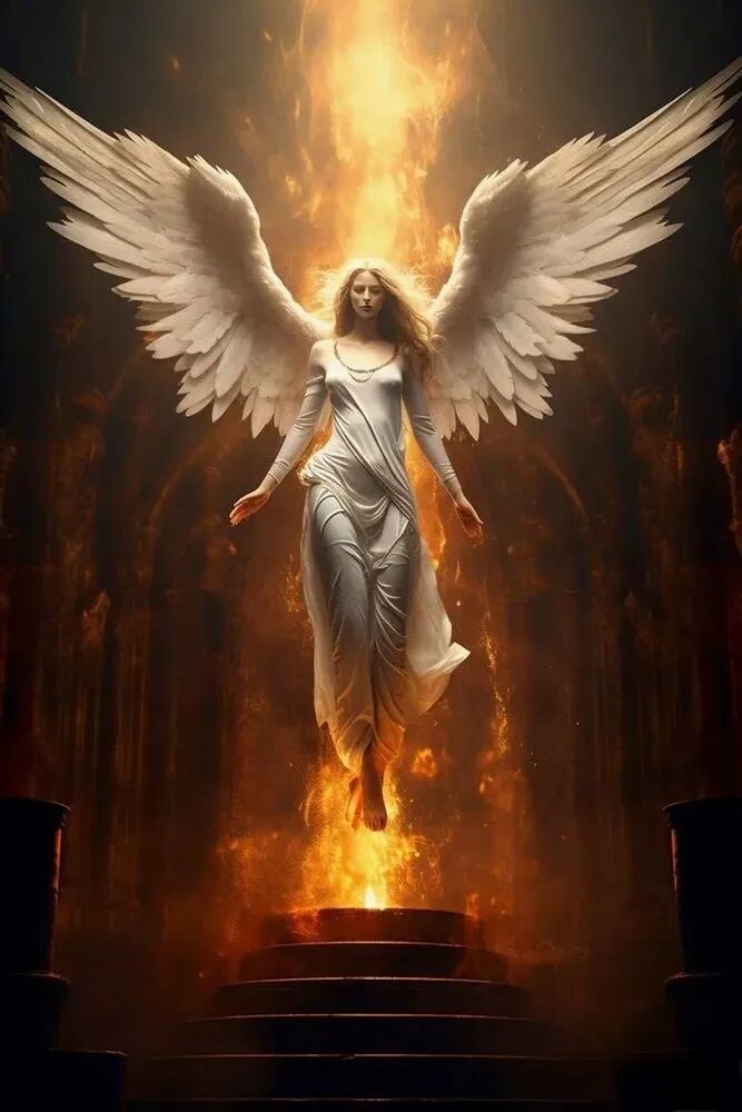 Алмазная Мозаика "Ангелы И Демоны", Круглые Бриллианты И Стразы, 40х50 См