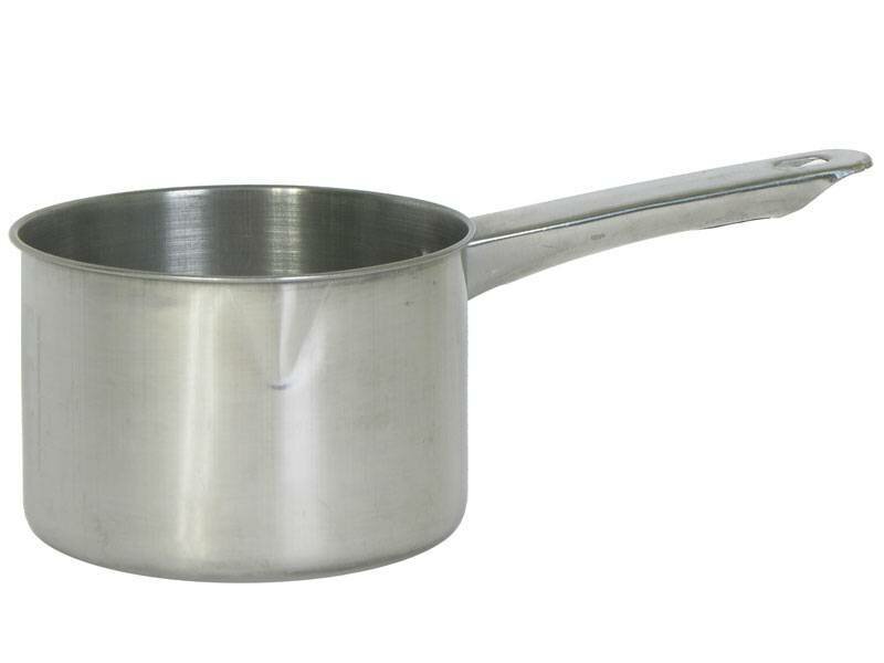 Ковш 0.9л 14см нерж