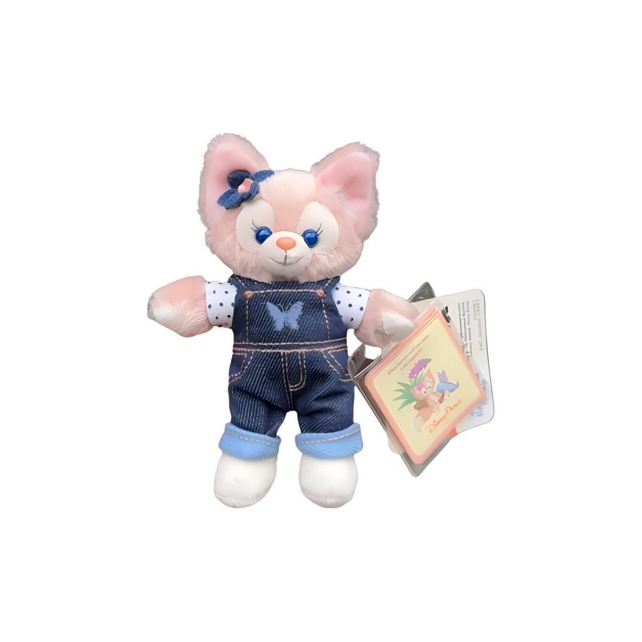 Disney Линабелл Denim Collection Милый стиль Куклы Плюшевый Украшение Трубы