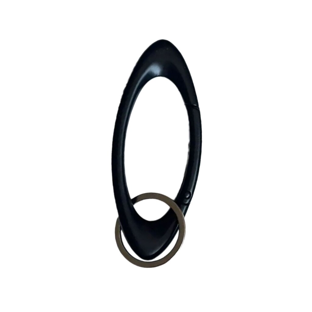 Карабин, Металлический карабин-черный овальный