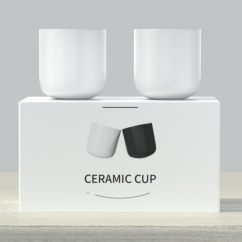 Кофейная чашка Sifei для ручного заваривания, чашка для латте, утолщенная керамическая итальянская чашка для эспрессо, набор для холодного заваривания