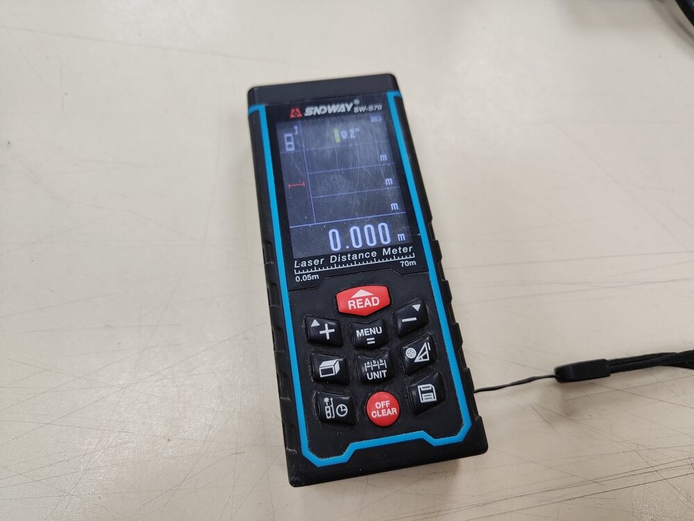 Лазерный дальномер SNDWAY SW-S70, б/у, уценка