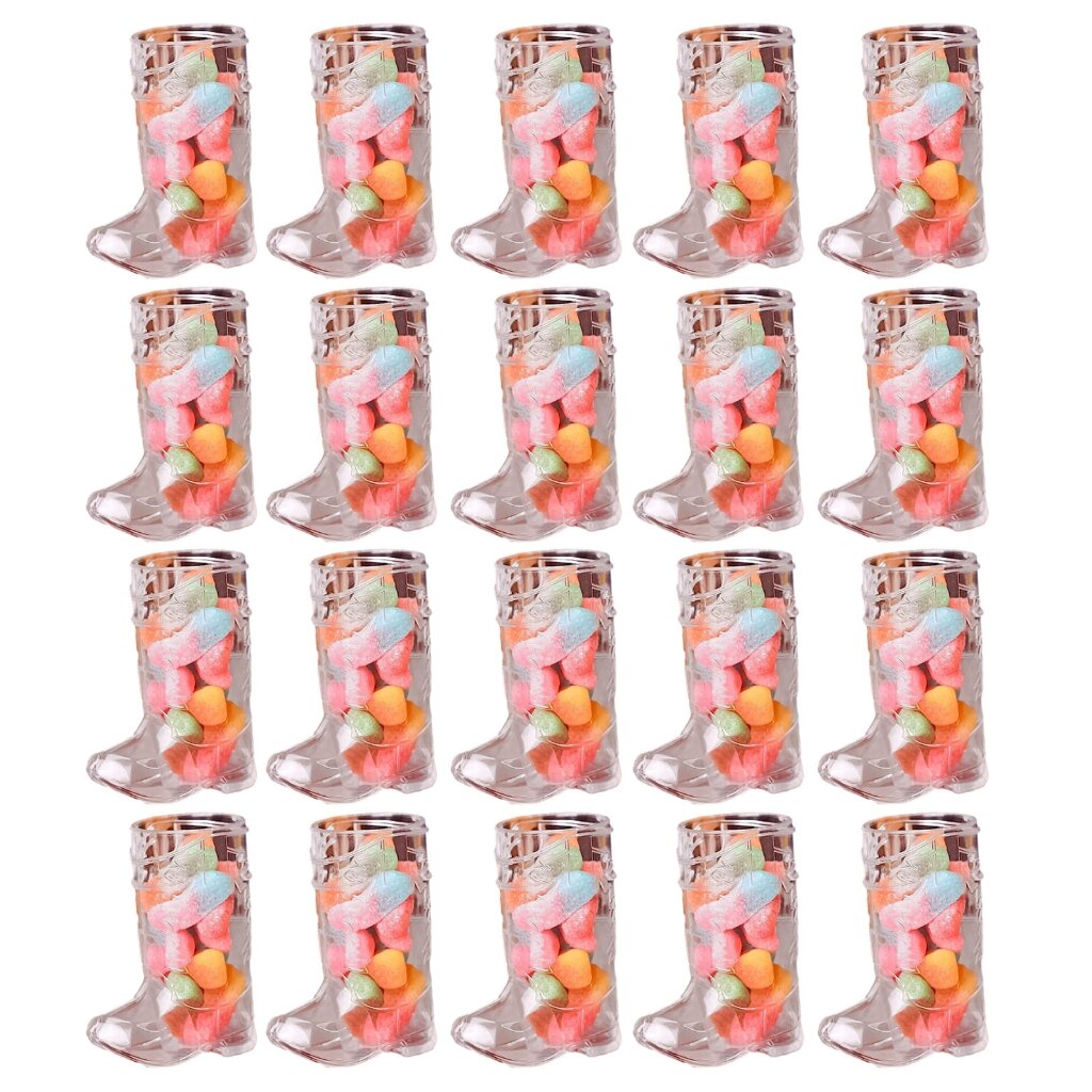 Набор из 20 стопок в ковбойском стиле для праздников