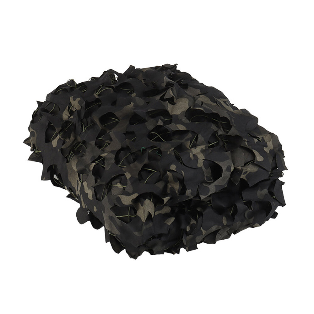 Сетка камуфляжная Woodland 1.5x2m тактическая легкая для кемпинга, солнцезащиты, покрытия автомобиля, охоты, стрельбы, тематических вечеринок, декорации, 380г, Полиэстер, 1шт