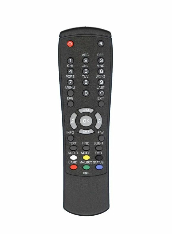 Пульт для спутникового ресивера GLOBO X80 IC SAT