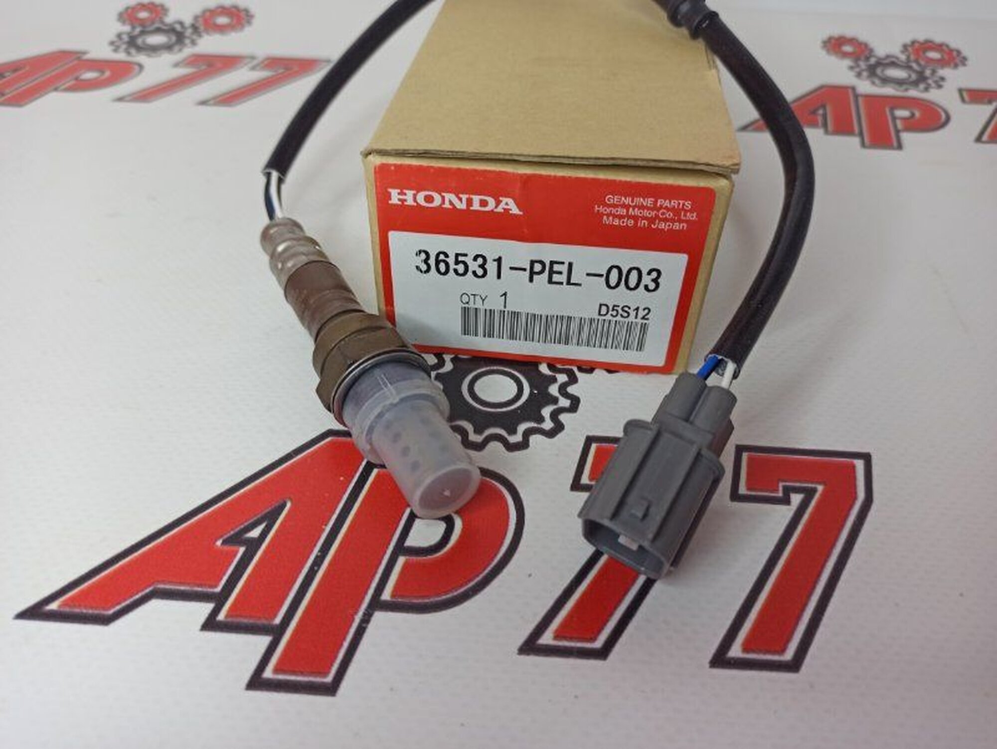 Датчик кислорода (лямбда-зонд) DENSO для Honda D16A 36531PEL003, 1 шт.