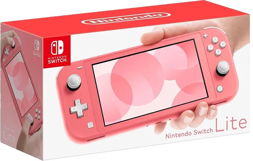 Игровая приставка Nintendo Switch Lite, сенсорный ЖК-экран с диагональю 5,5 дюйма, 32 ГБ, Red