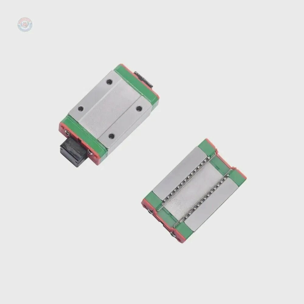 Блок каретки MGN9H, 2 шт, для линейной направляющей MGN9, запчасть для 3D-принтера и ЧПУ станков, плавное движение осей