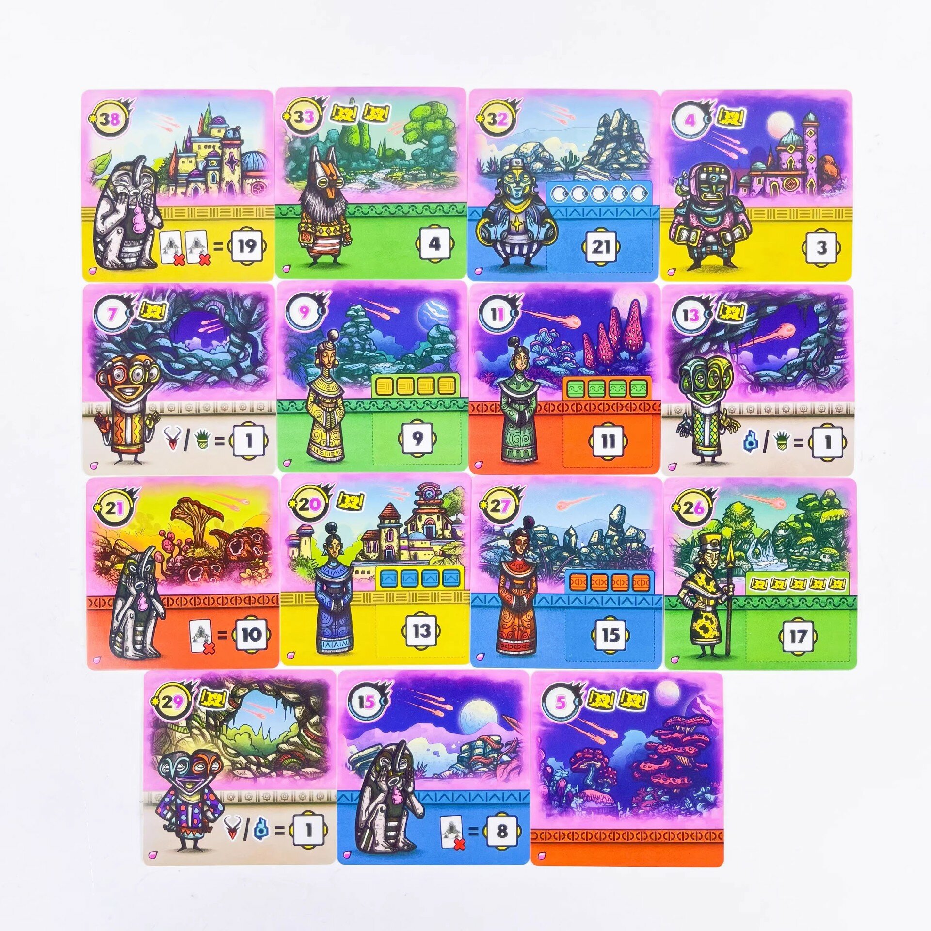 Настольная игра "Далекая страна", карточные игры "Далекое приключение", полная коллекция, легкая стратегия, настольная игра для вечеринок