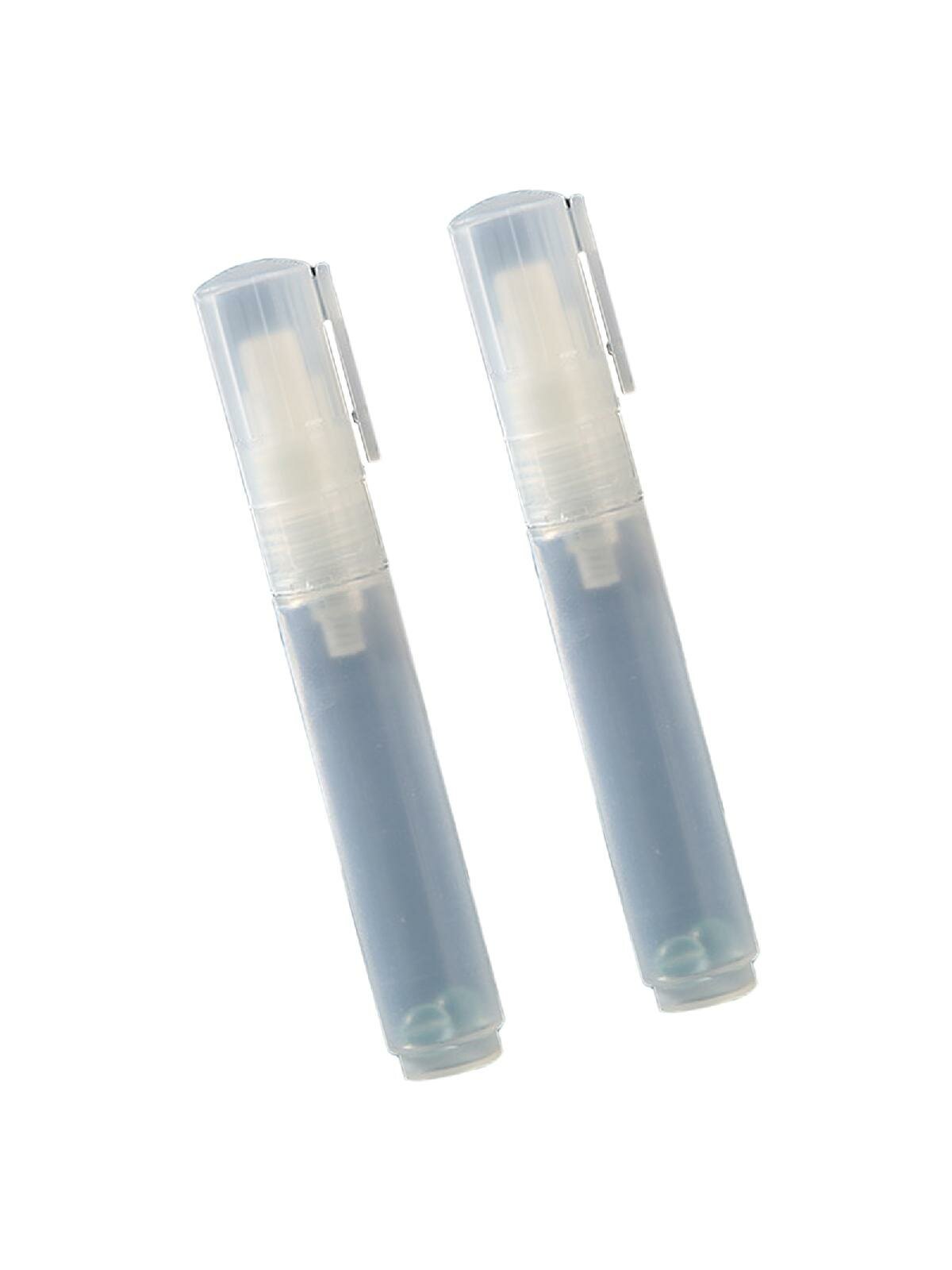 2шт Пустые ручки с плоской головкой 8 мм, Многоразовый Акрил, Пустой маркер, Пустая ручка для рисования