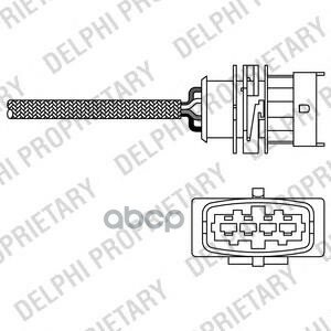 Лямбда-зонд Astra, Astra Cabrio, Astra Classic, Astra Coupe, Corsa, Vectra, Vita, Zafira, Astra, Astra Cabri шт. Delphi арт. ES20292-.