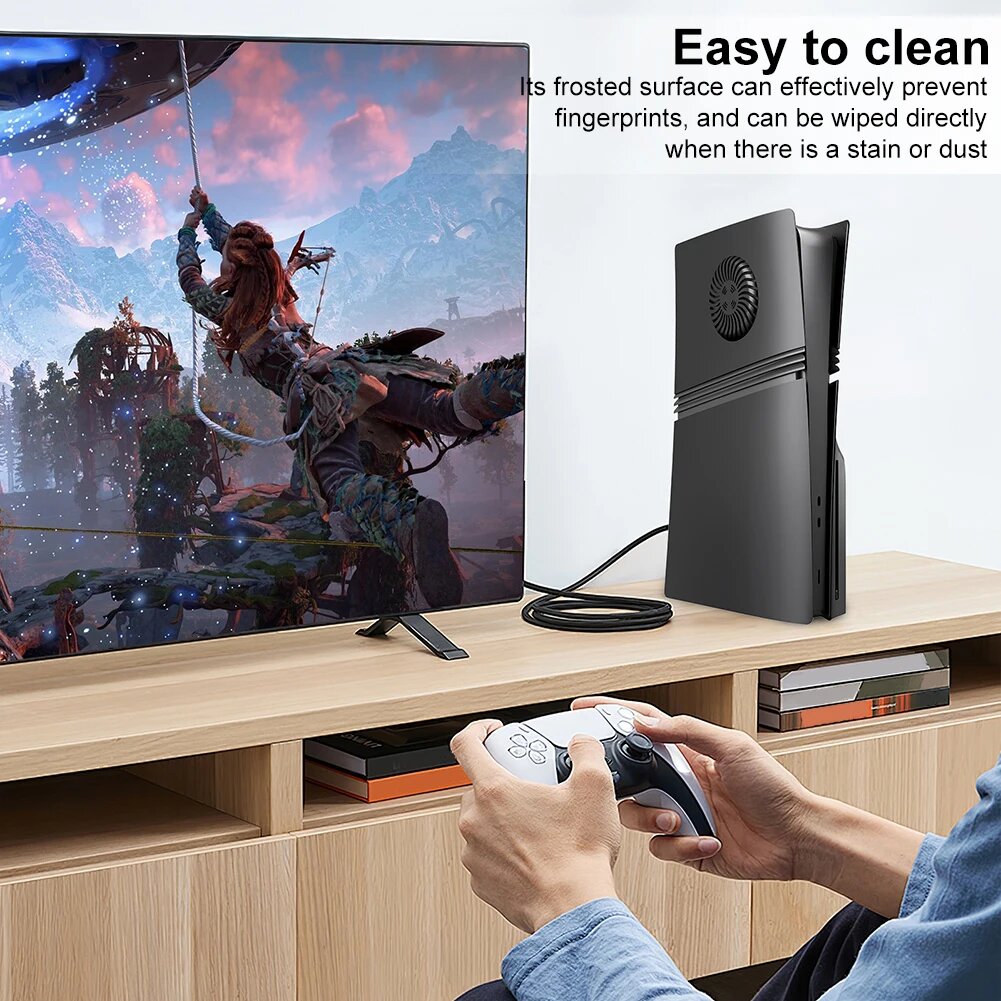 Чехол для PS5 Pro Disc Version A, черный — фото 1