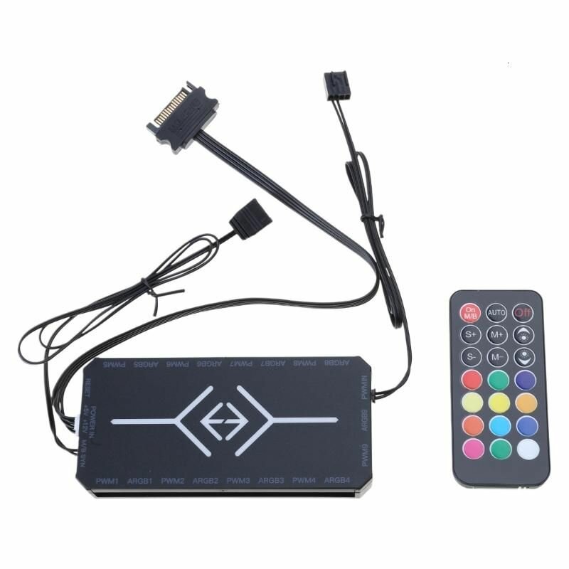 Контроллер вентиляторов 4Pin PWM 5V 3Pin ARGB