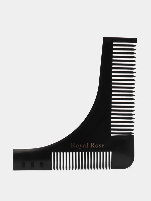 Расческа трафарет для бороды и усов