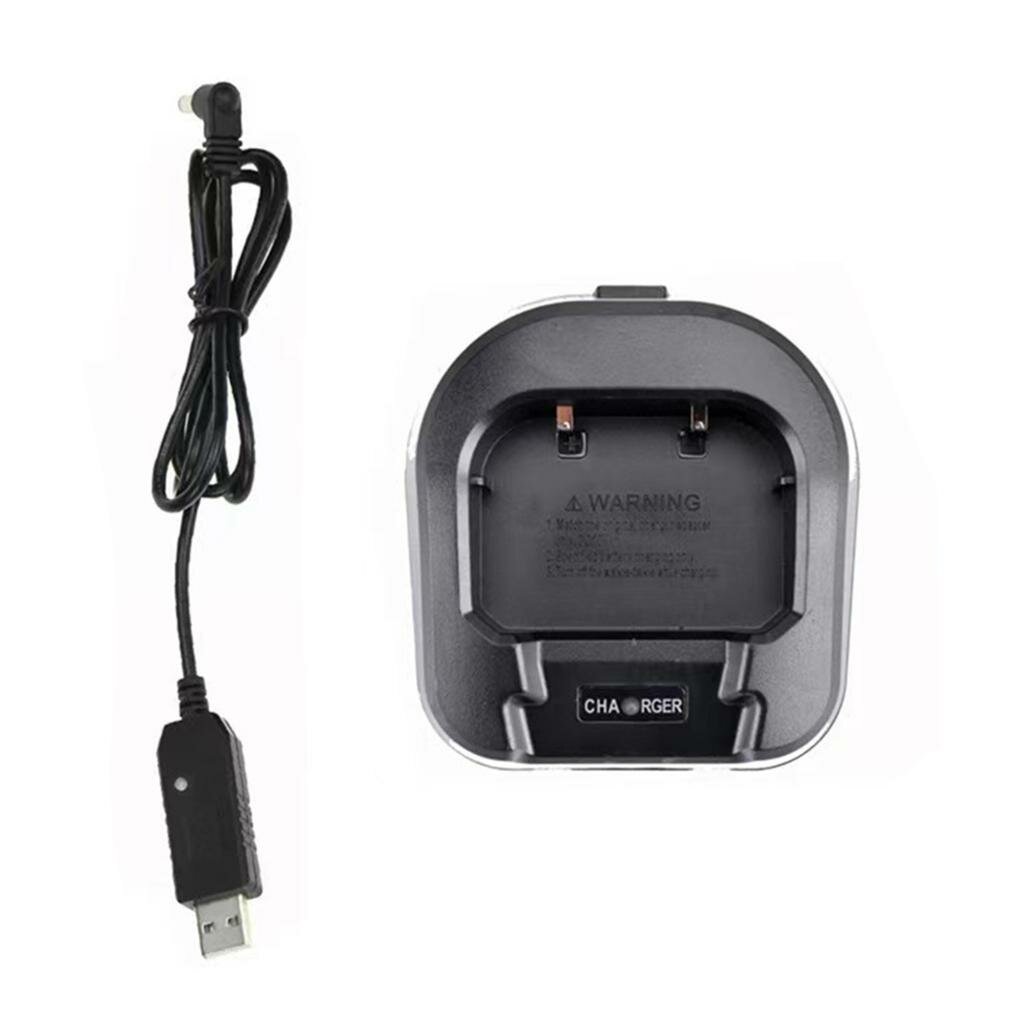 Адаптер для быстрой зарядки рации с индикатором, USB-штекер