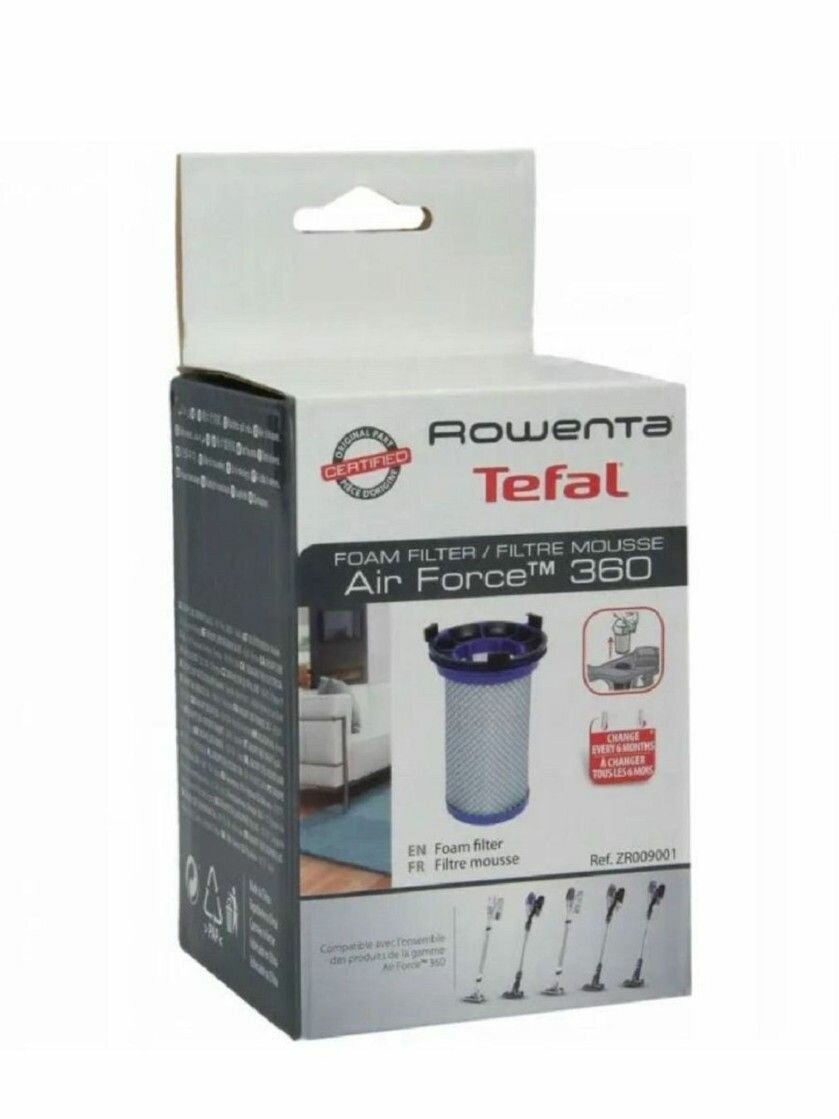 Фильтр для пылесоса Tefal ZR009001