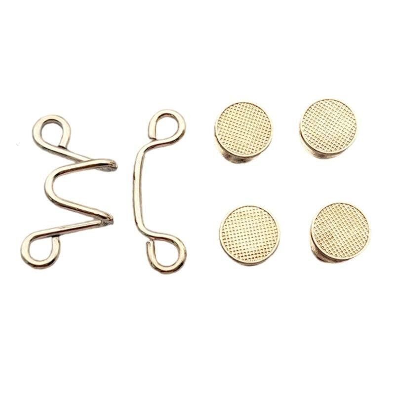 Отстегивающиеся клипсы для брюк с металлическими пуговицами, 8