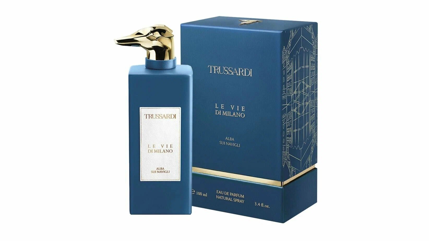 Trussardi Alba Sui Navigli парфюмерная вода 100 мл. унисекс аромат для мужчин и женщин