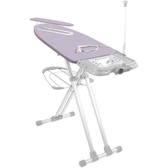 Гладильная доска Nika Валенсия 1 тефлон 123,5х46 см (в инд. гофрокоробе) лавандовый (НВ1Т/10)