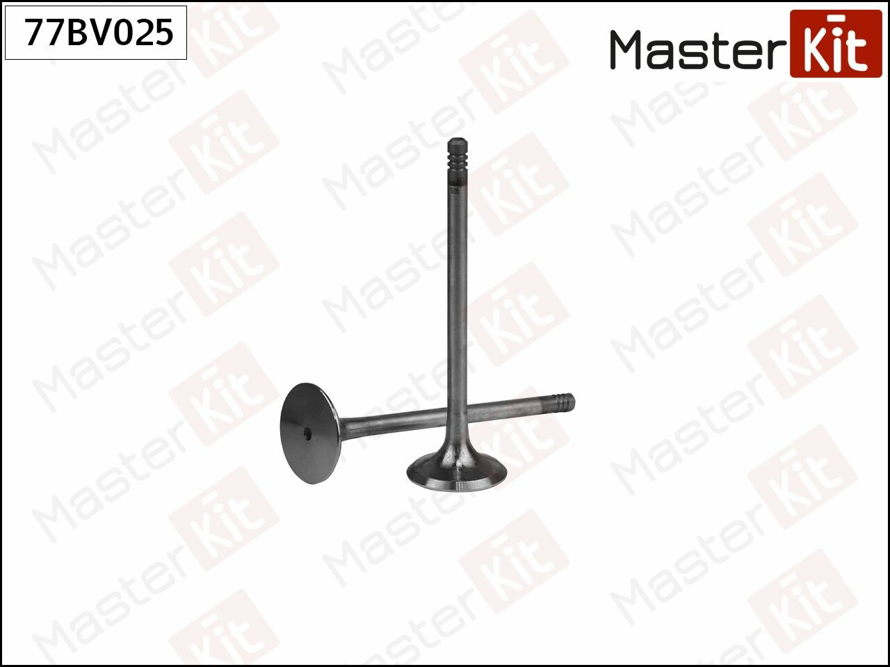 Клапан выпускной BMW M60M62 (комплект 4шт) MasterKit 77BV025